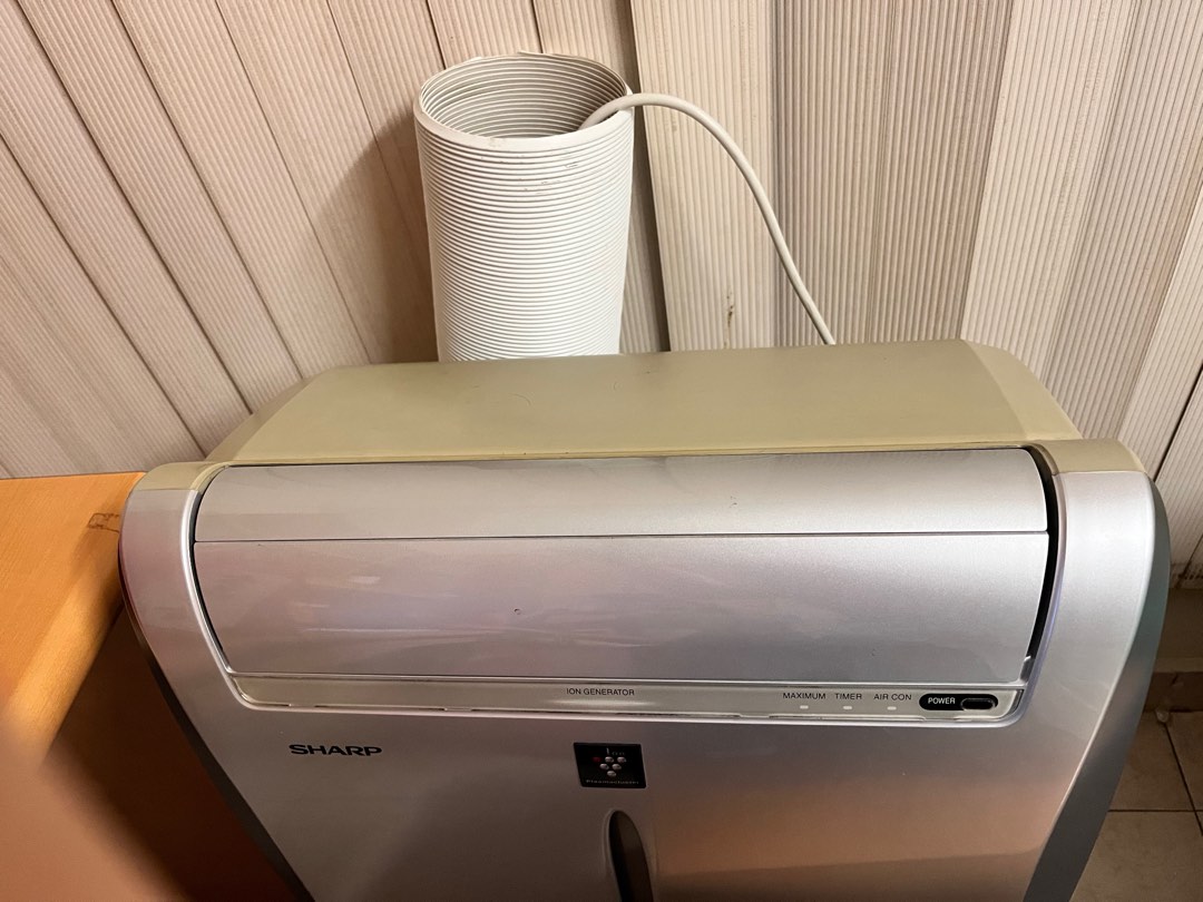 Clearing off!! Sharp Portable Aircon, TV & Home Appliances, Portable ...