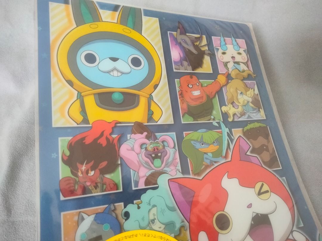 Showa Note Yo-kai Watch Characters Pencil Board & Sticker - JIBANYAN ...