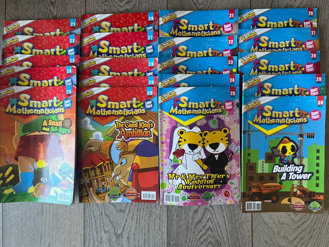Smart Mathematics (upper , lower primary), 興趣及遊戲, 書本 & 文具, 雜誌 - Carousell