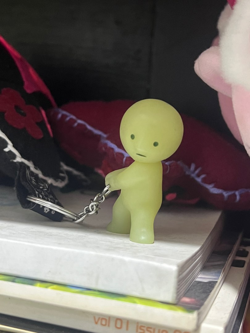 Smiski Keychain: carrying FOR TRADE, Hobbies & Toys, Toys & Games on ...