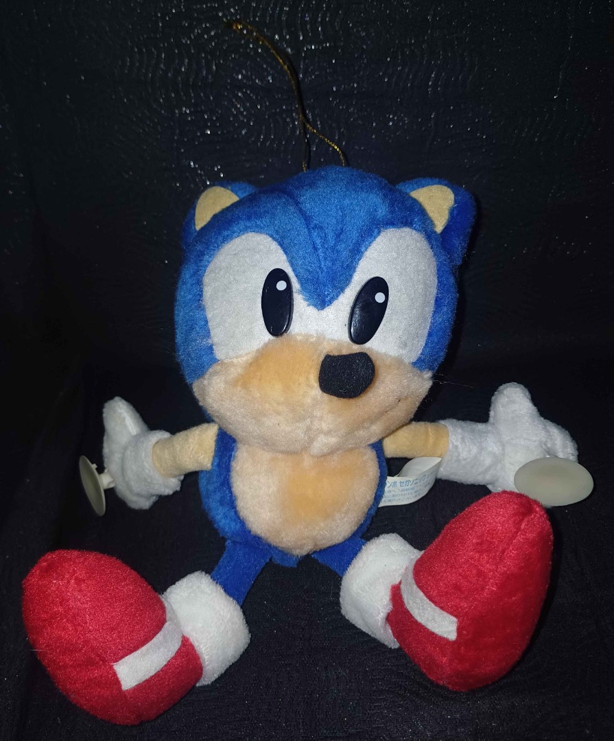 Sonic The Hedgehog Stuffed Toys Plush JAPAN SEGA Sonic Vintage 1995 ...