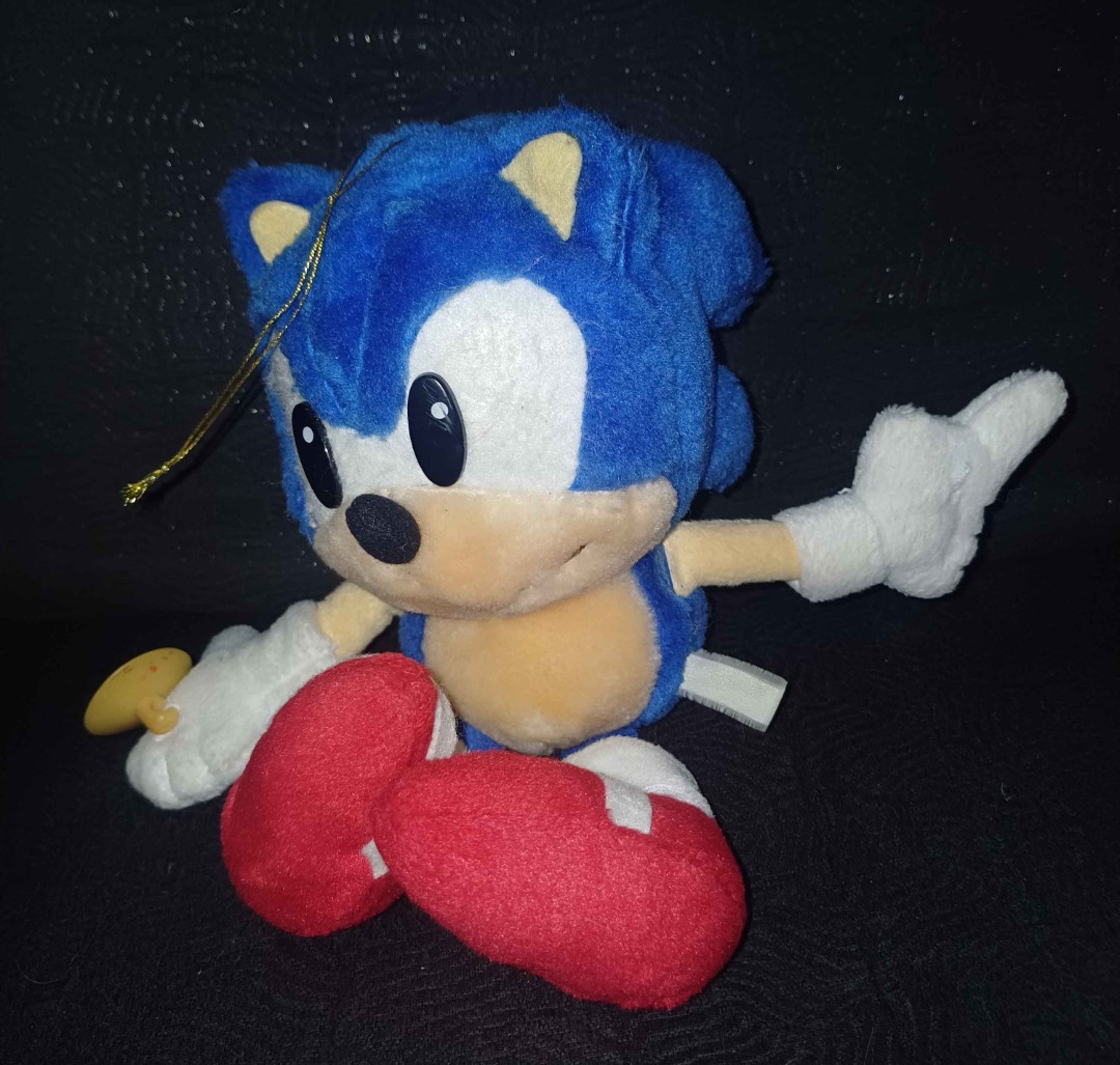 Sonic The Hedgehog Stuffed Toys Plush JAPAN SEGA Sonic Vintage 1995 ...