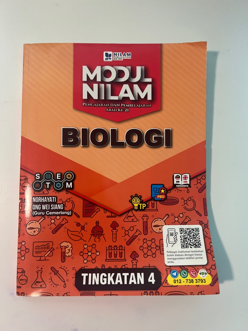 SPM Biology workbook MODUL NILAM, Hobbies & Toys, Books & Magazines ...