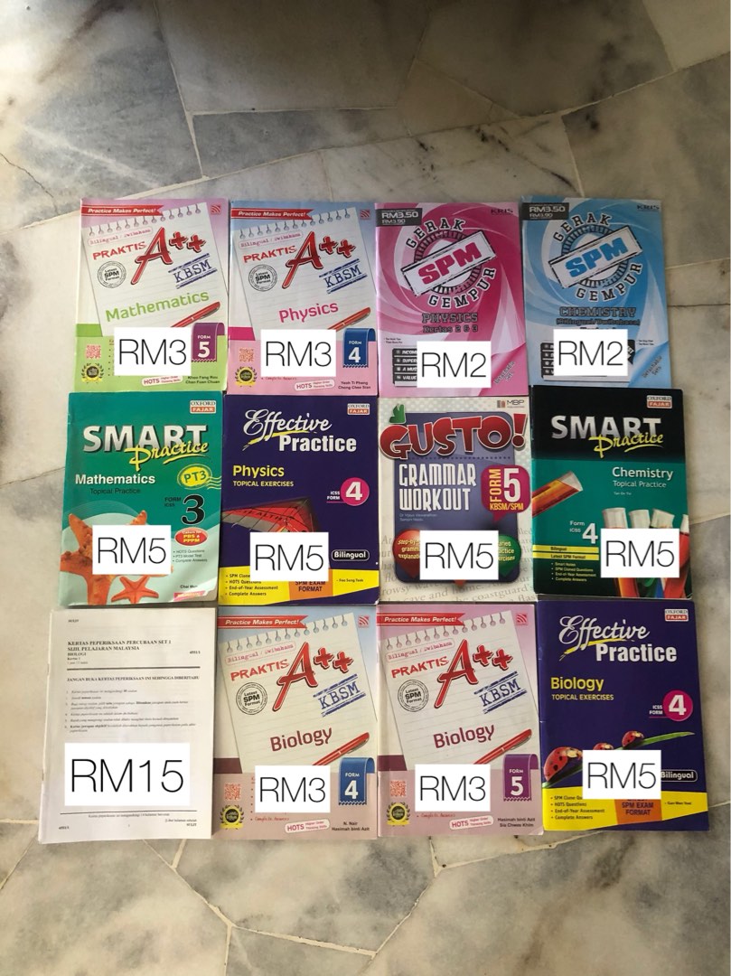 SPM exercises and trial papers, Hobbies & Toys, Books & Magazines ...