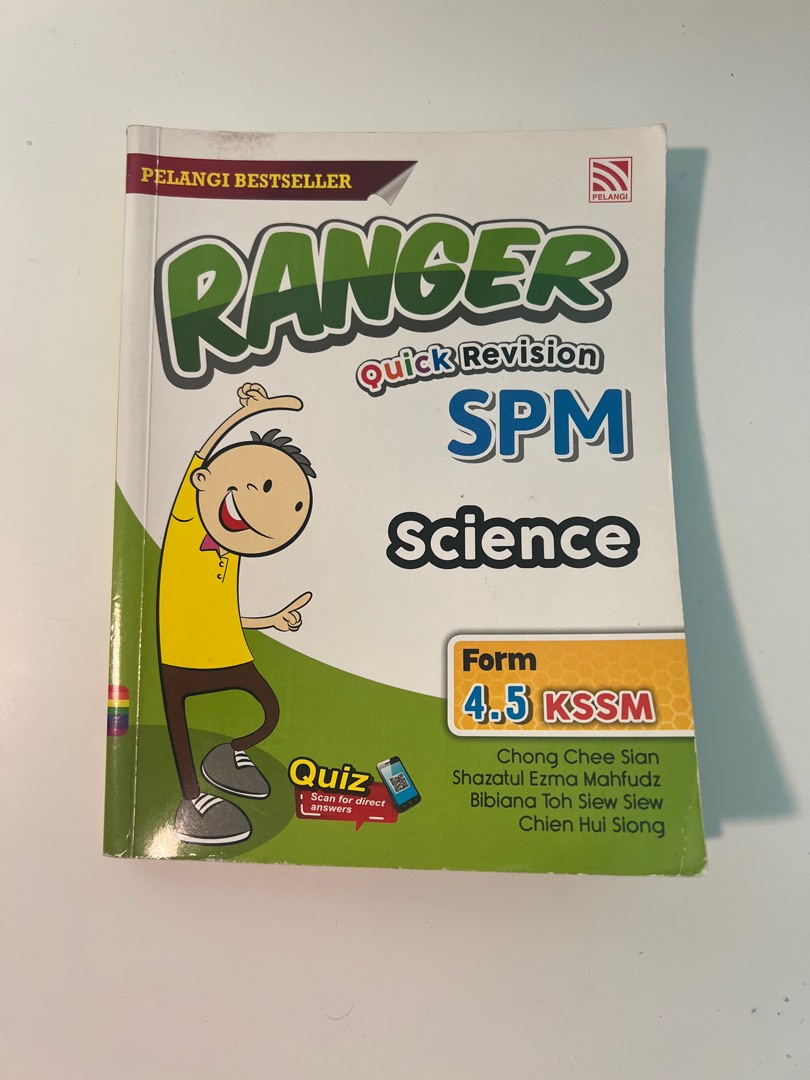 SPM Science revision book PELANGI RANGER, Hobbies & Toys, Books ...