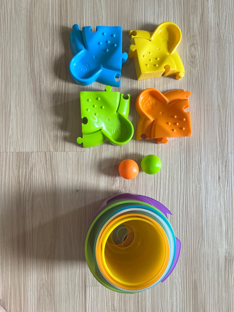 Stack n roll ball drop, Hobbies & Toys, Toys & Games on Carousell