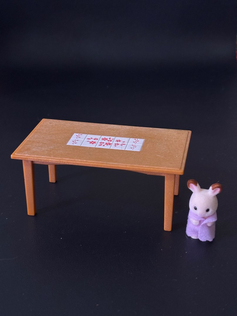 Sylvanian Family: table with tiles, Hobbies & Toys, Toys & Games on ...