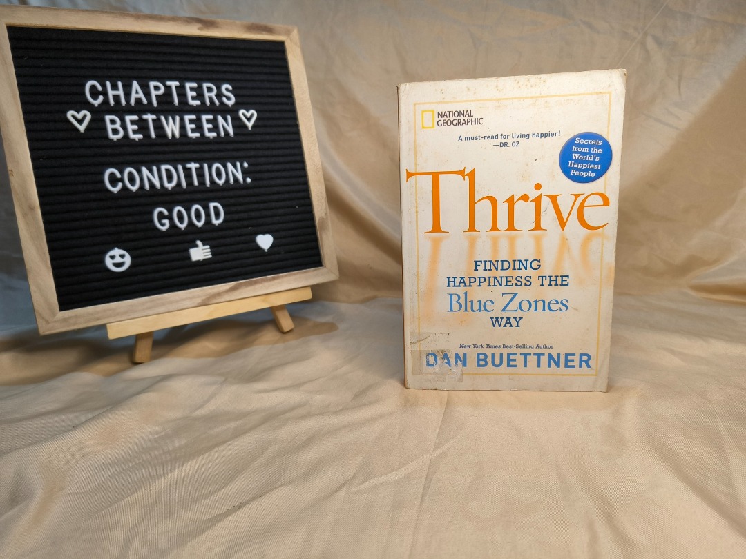 Thrive | Dan Buettner, Hobbies & Toys, Books & Magazines, Fiction & Non-Fiction on Carousell