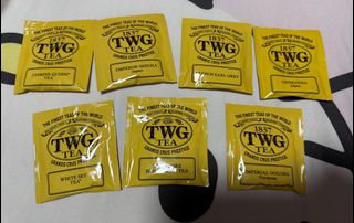 TWG Tea Bags ( Assorted Flavours) Silver Moon, Vanilla Bourbon ...