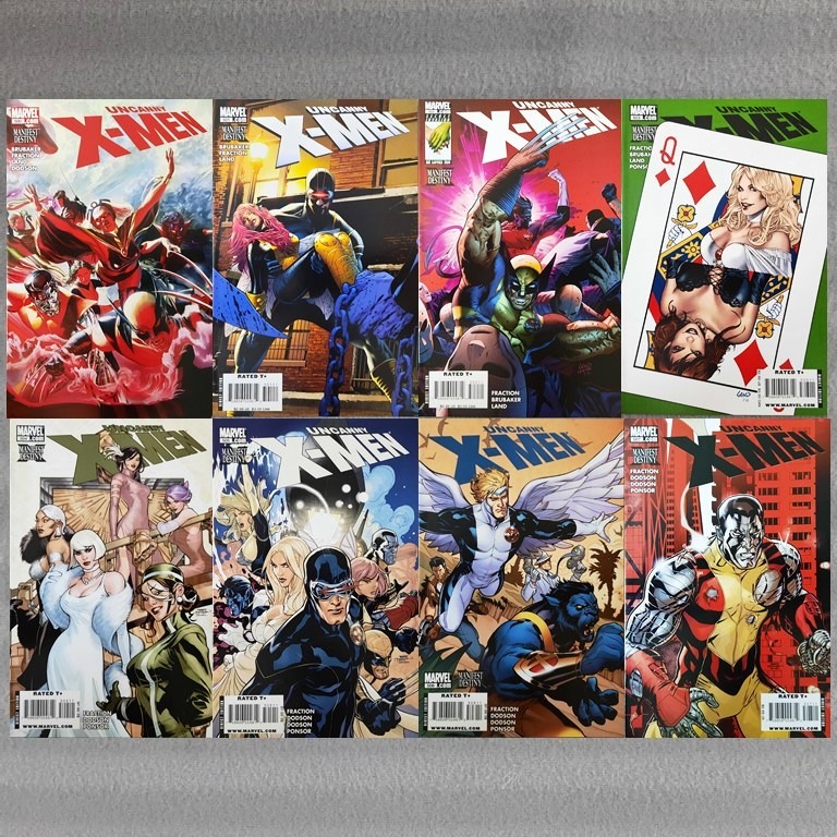 Uncanny X-Men #500-#507 8/8 Complete Set (1st Series Marvel Comics) Ed ...
