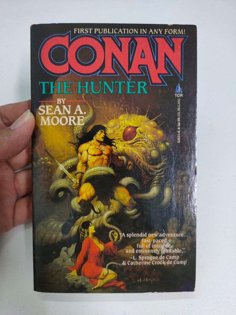 [Used] Conan the Hunter by Sean A. Moore (Fantasy / Sword and Sorcery ...