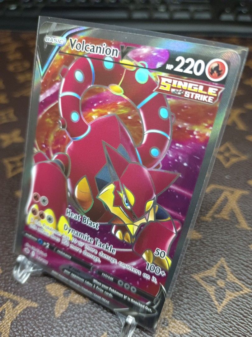 Volcanion V - 162/198 Full Art Ultra Rare (Chilling Reign) Pokemon Card ...