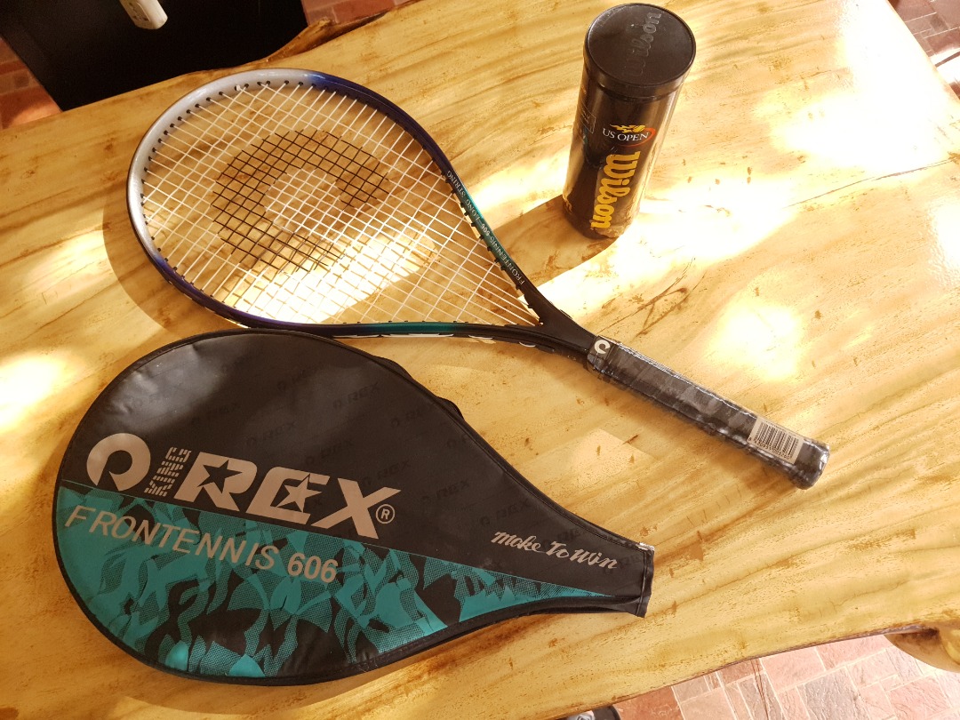 Wilson Yonex King Rex Tennis racket and ball like Adidas Frontenis Long ...