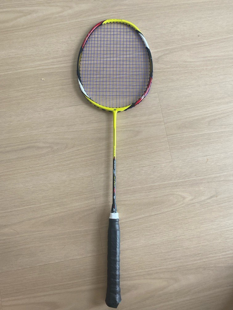 Yonex Arcsaber z slash 7/10, Sports Equipment, Sports & Games, Racket ...