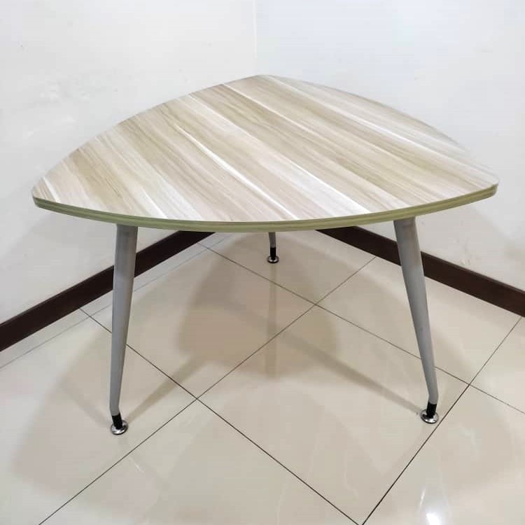 100cm Large Designer Triangle Shape Table - Heavy Duty Study Office ...