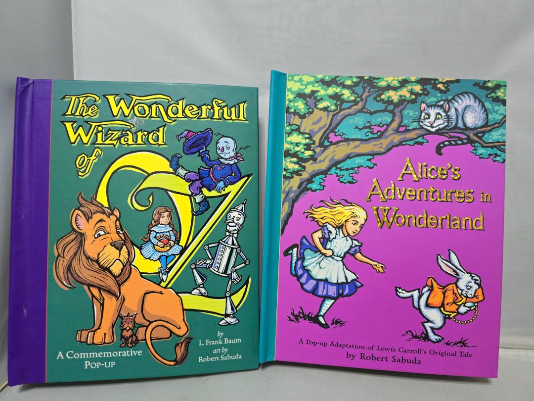 3D Alice's Adventures in Wonderland Pop-Up Board book And the wonderful ...