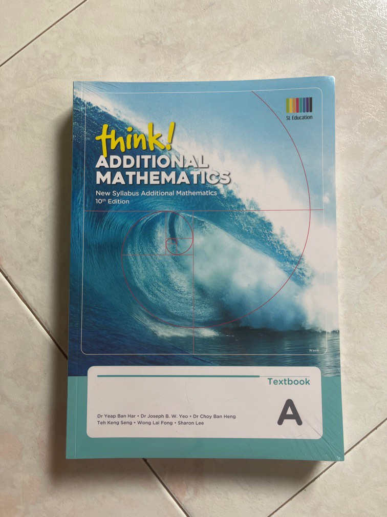 additional mathematics textbook A and B, Hobbies & Toys, Books ...