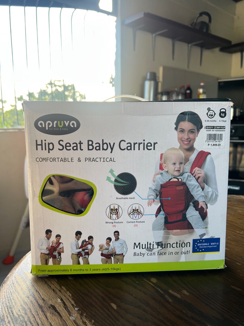 Apruva Hip Seat Baby Carrier, Babies & Kids, Babies & Kids Fashion on ...