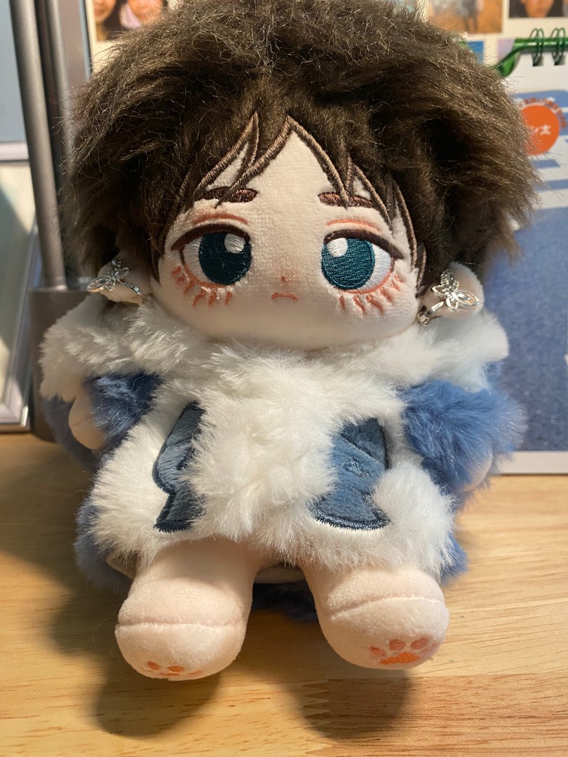 attack on titan eren yeager plush 20cm doll aot, Hobbies & Toys, Toys ...
