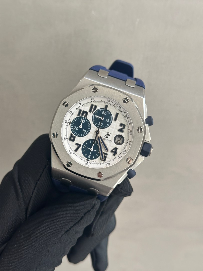 Audemars Piguet Royal Oak Offshore Navy, Luxury, Watches on Carousell