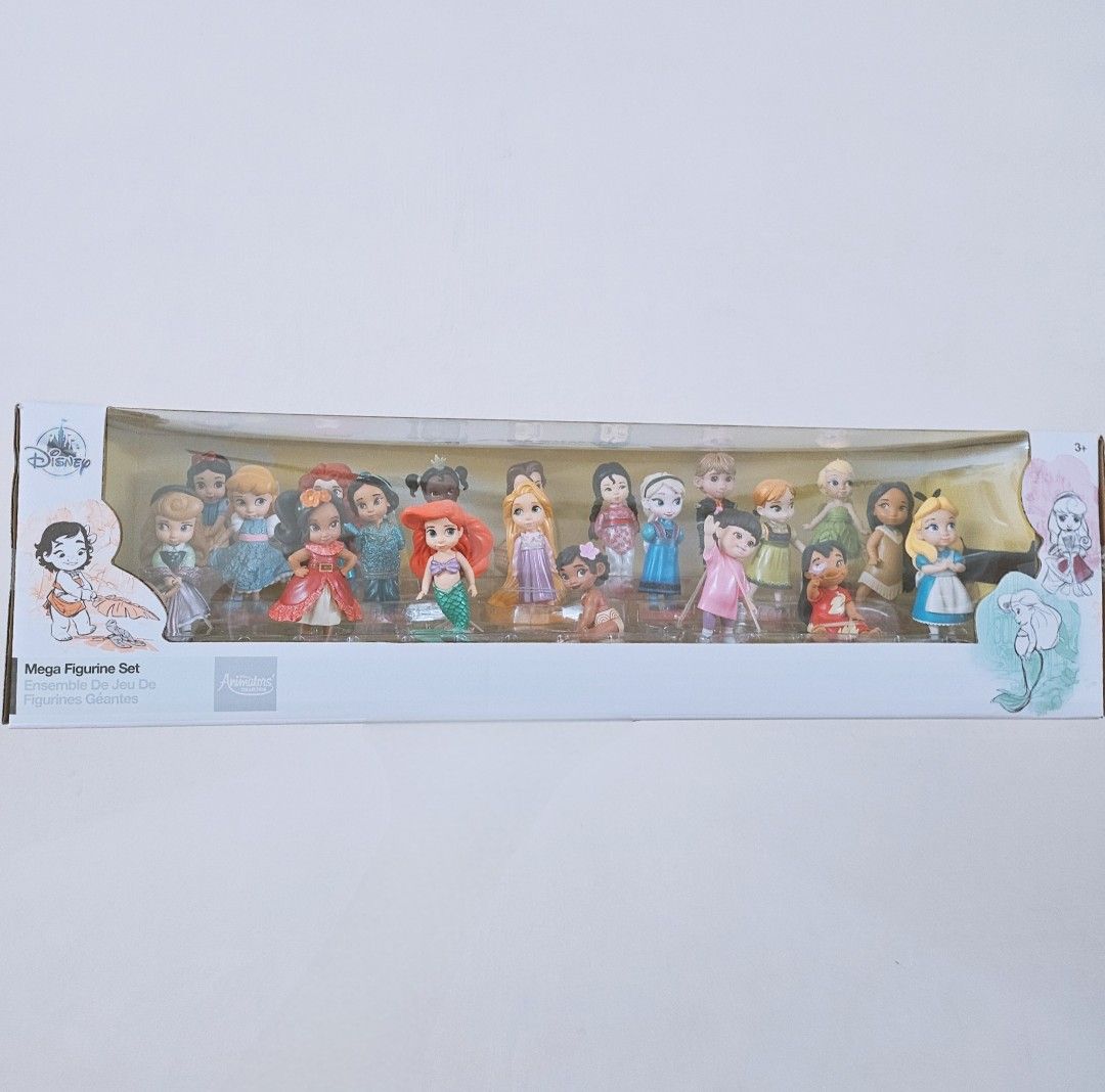 Authentic Disney Store Disney Animators' Collection Mega Figurine Set ...