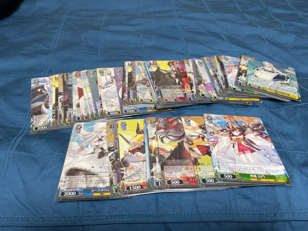 Weiss Schwarz Azur Lane vol 2 (C/U/CR/R/RR/Playset), Hobbies & Toys ...