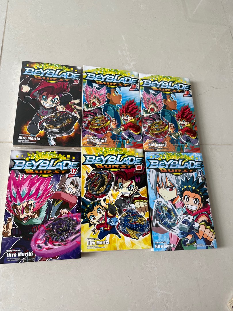 Beyblade books, Hobbies & Toys, Books & Magazines, Comics & Manga on ...