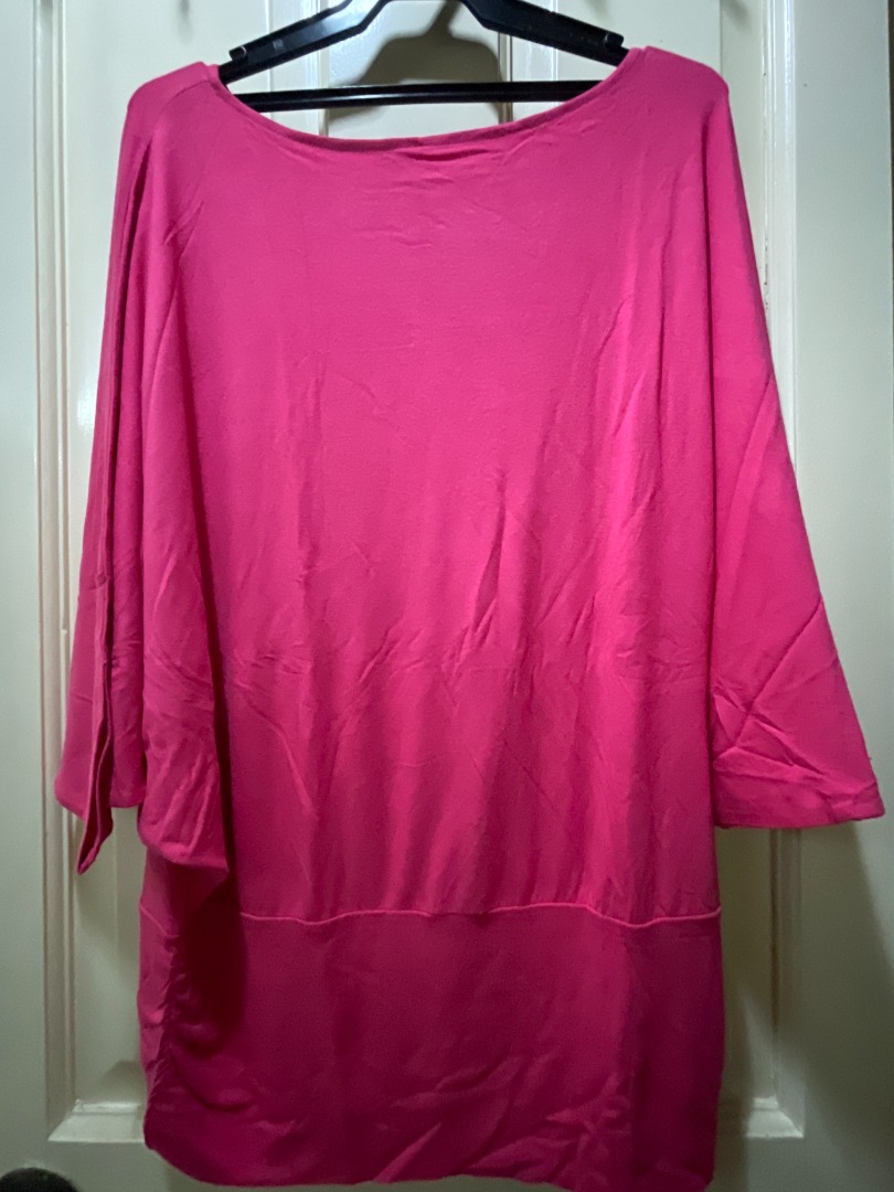 Bright, Neon Pink Top, Women's Fashion, Tops, Blouses on Carousell