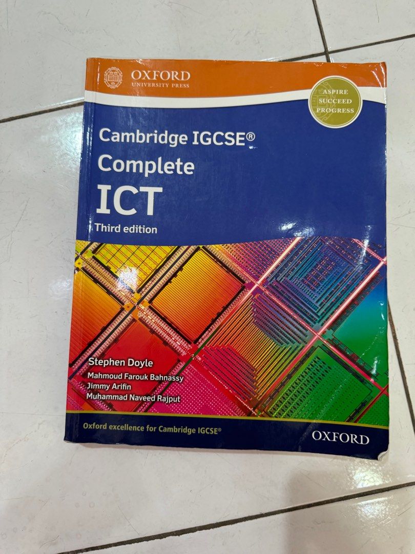 CAMBRIDGE IGCSE COMPLETE ICT: STUDENT BOOK (THIRD EDITION) (ISBN ...