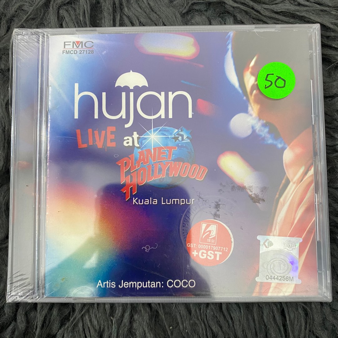 CD HUJAN Live at Planet Hollywood Kuala Lumpur, Hobbies & Toys, Music ...