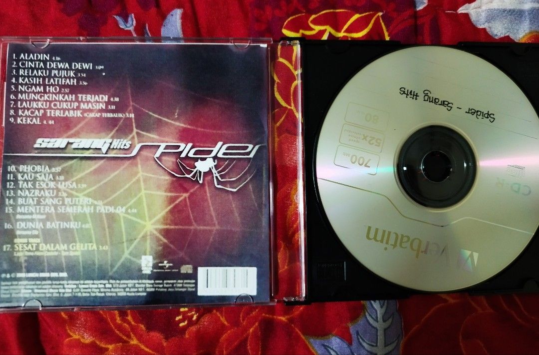 Cdr Spider Sarang Hits., Hobbies & Toys, Music & Media, CDs & DVDs on ...