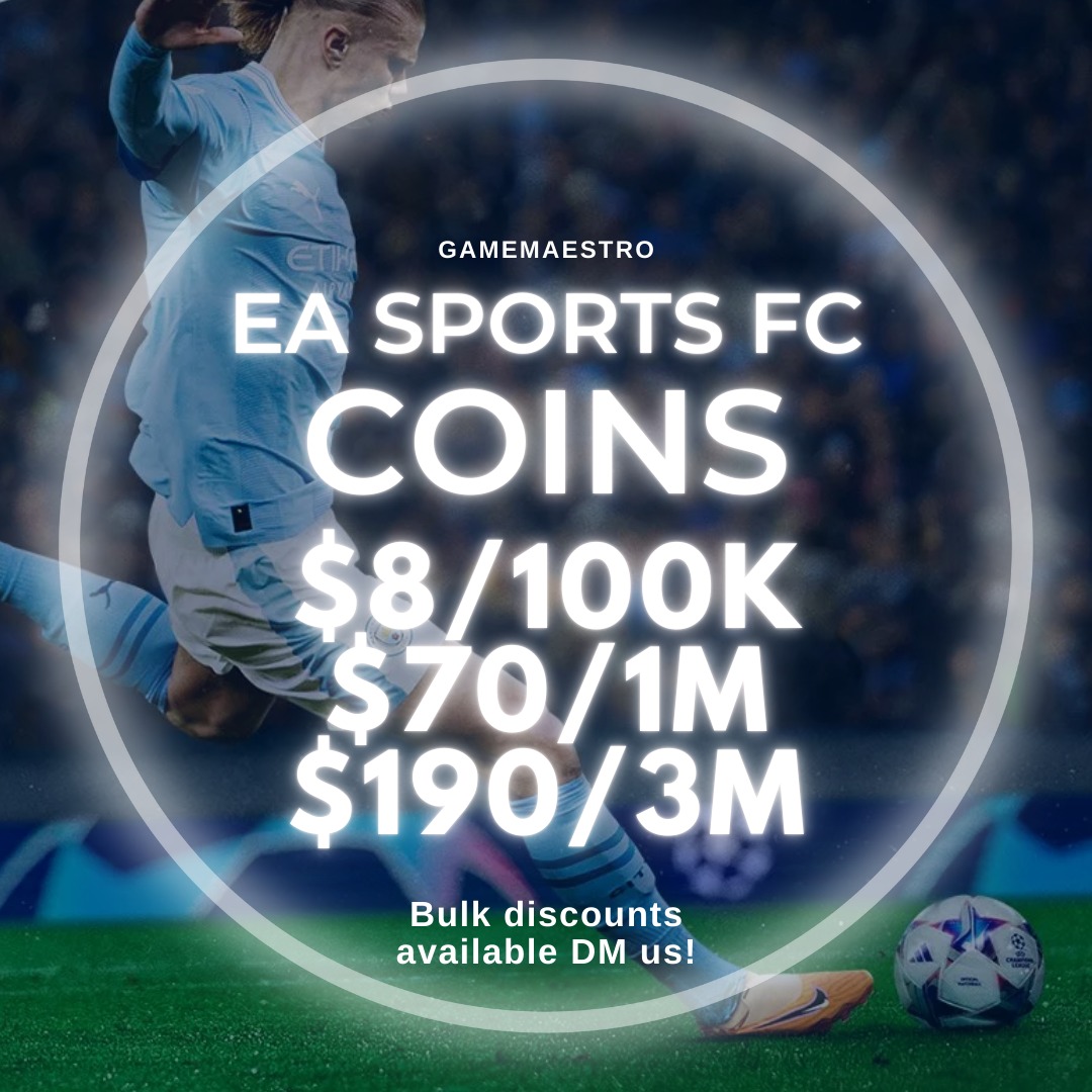 CHEAPEST EA FC 2025 / EA FC 25 / EA SPORTS FC 25 Coins Playstation, PC ...