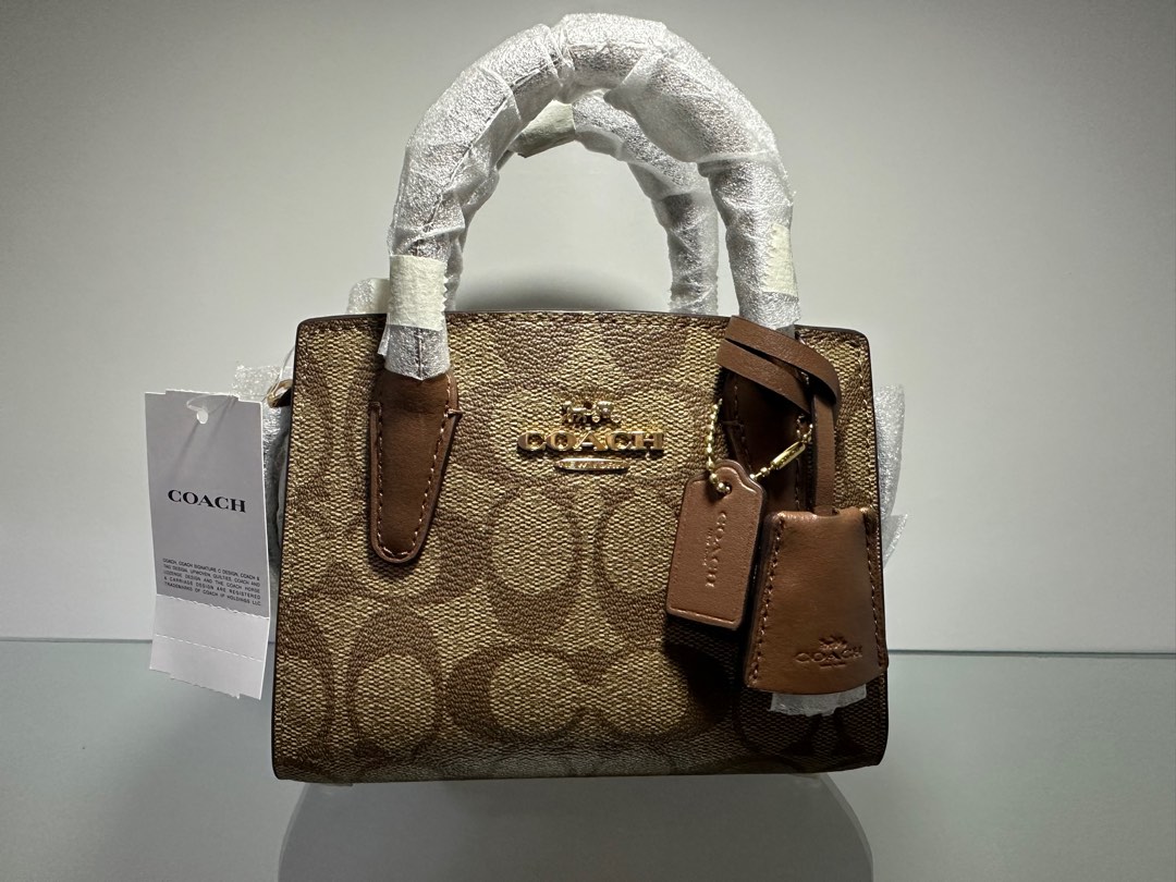 Coach Mini Andrea, Women's Fashion, Bags & Wallets, Cross-body Bags on ...