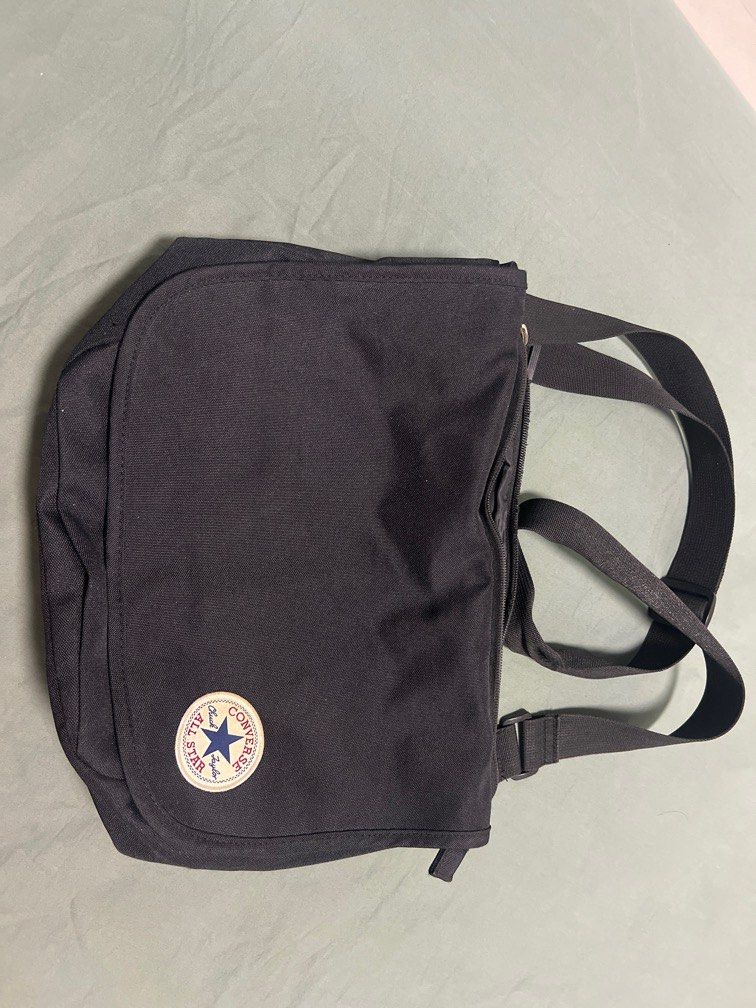 Black Converse Sling Bag, Men's Fashion, Bags, Sling Bags on Carousell