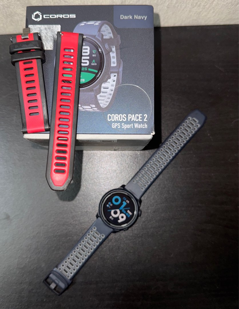 Coros Pace 2 (Dark Blue), Men's Fashion, Watches & Accessories, Watches on Carousell