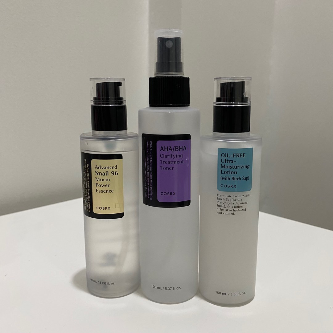 Cosrx Skincare Bundle, Beauty & Personal Care, Face, Face Care on Carousell