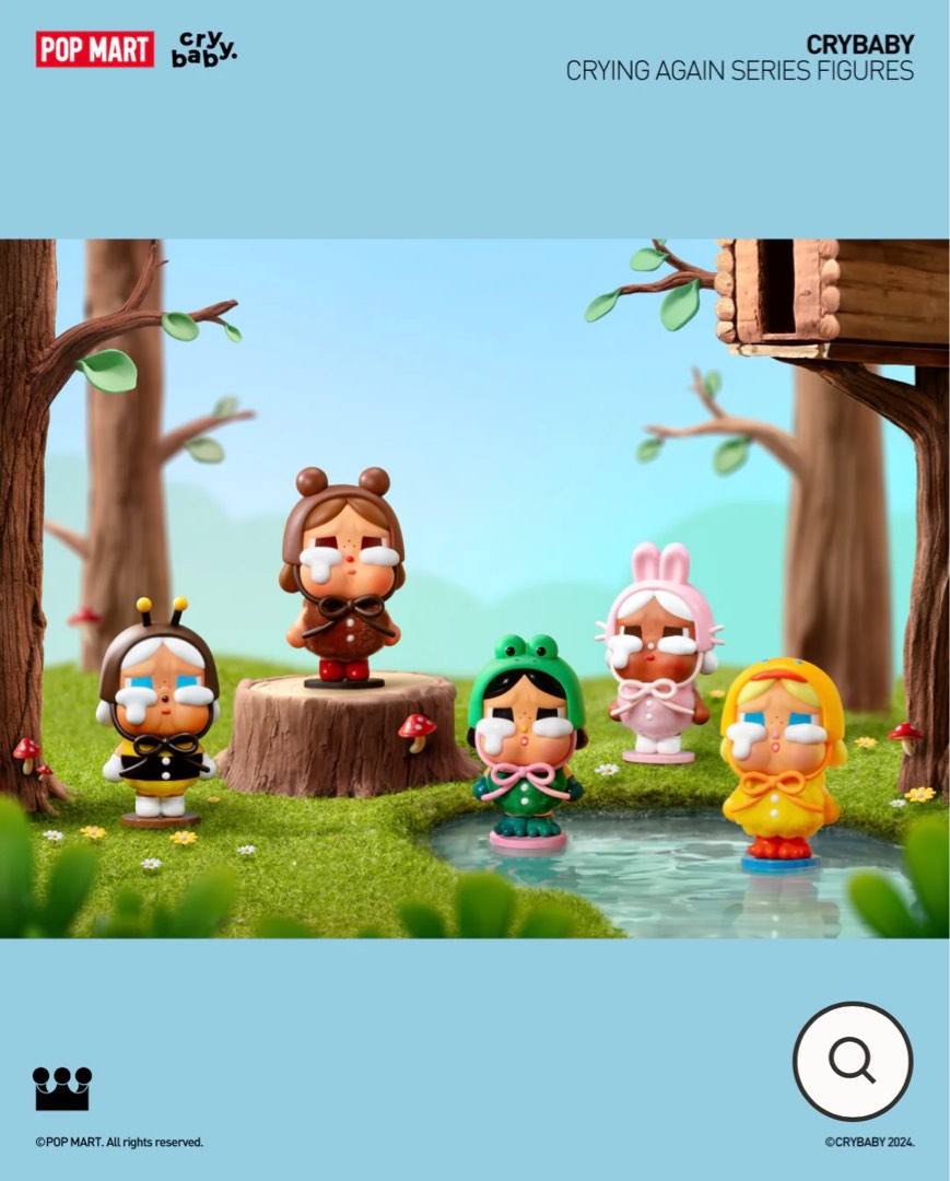 Crybaby crying again series figurine, Hobbies & Toys, Memorabilia ...