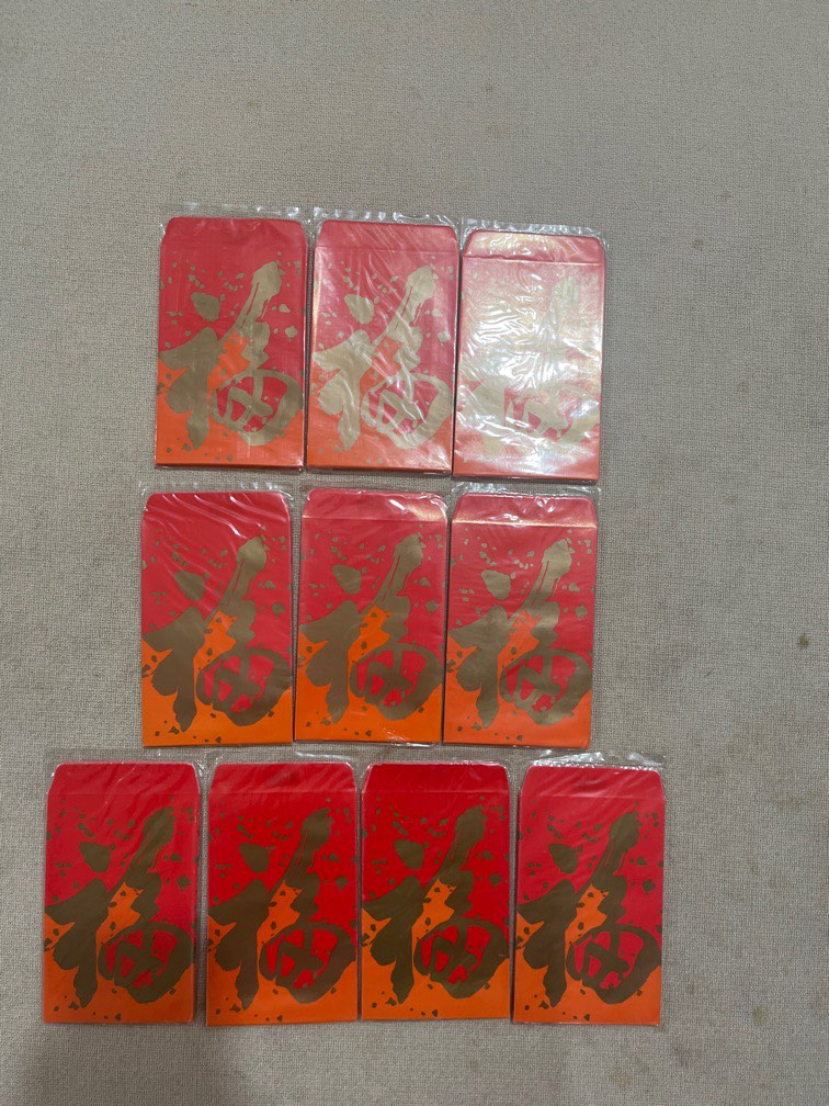 DBS Ang Pow (All 10 packs), Hobbies & Toys, Stationery & Craft, Other ...