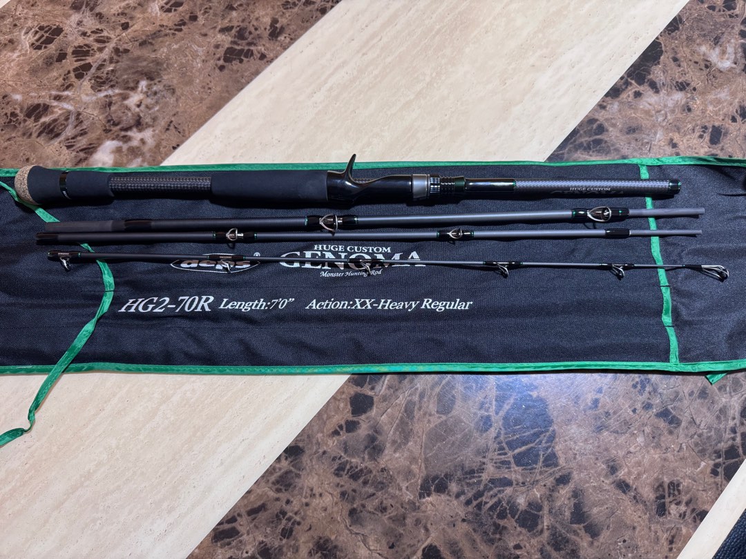 Deps Huge Custom Genoma HG2-70R, Sports Equipment, Fishing on Carousell