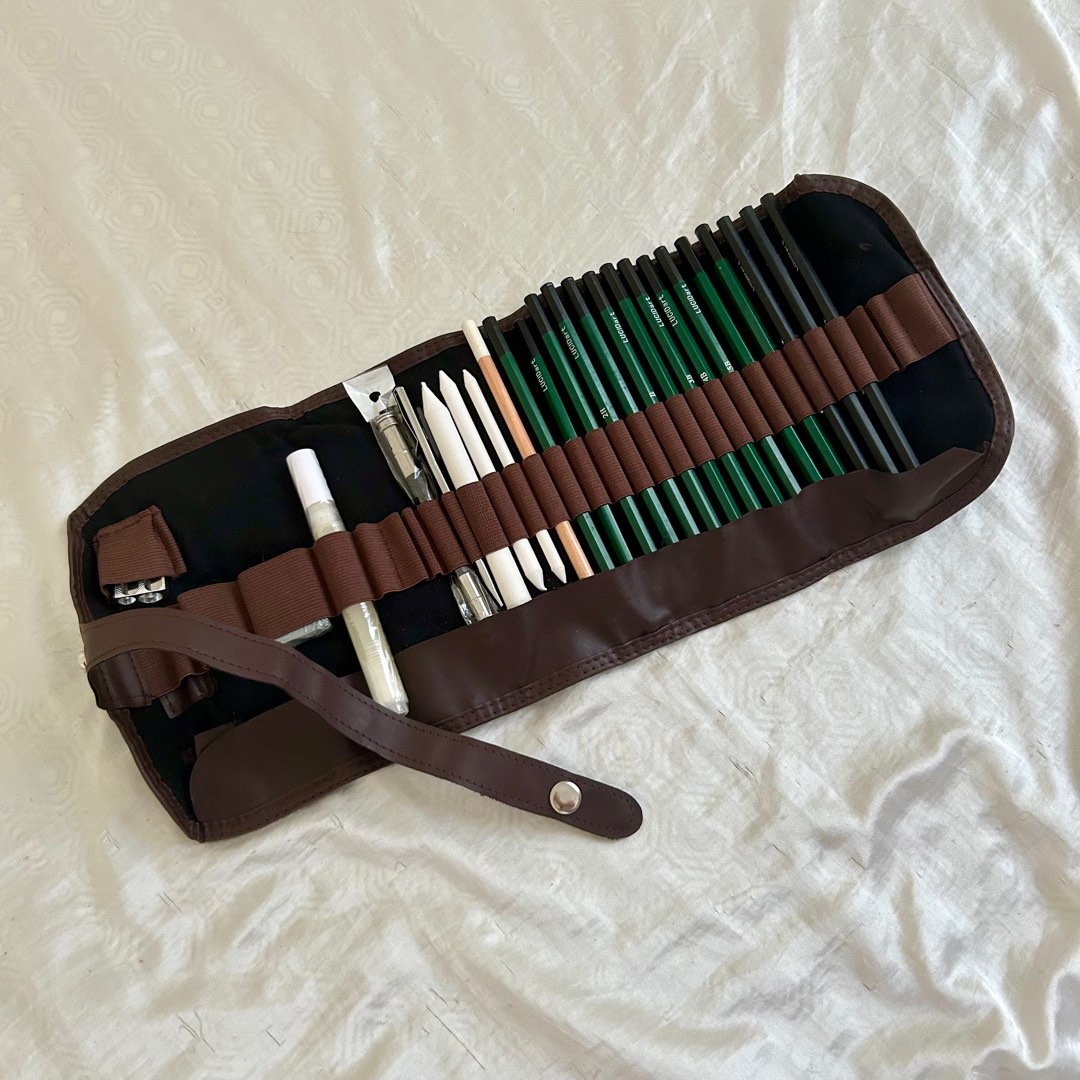 DRAWING PENCIL SET | PROFESSIONAL ART | PENCIL CASE |GRAPHITE, Hobbies ...