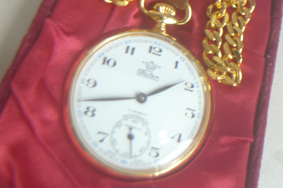 Excellent Condition ! WATEX Mechanical Pocket Watch....Swiss Made, Men ...