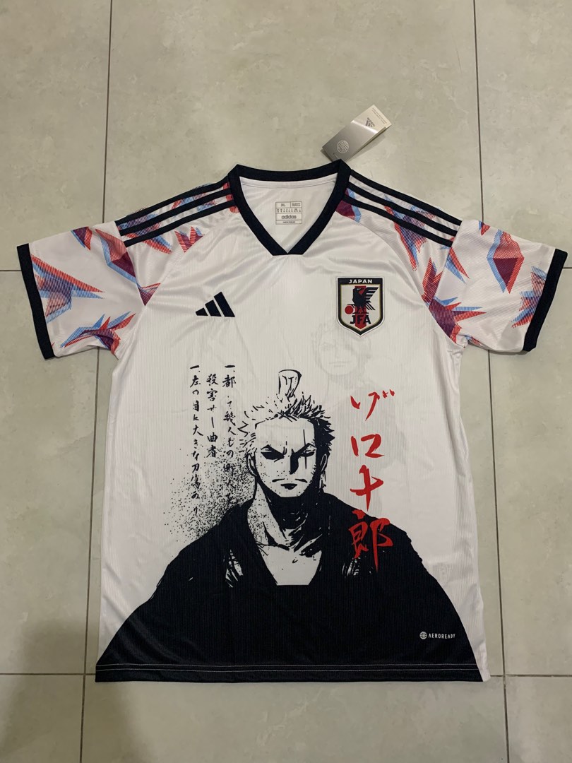 Football Jersey (Japan, Zoro, Itachi, Real Madrid), Men's Fashion, Tops ...