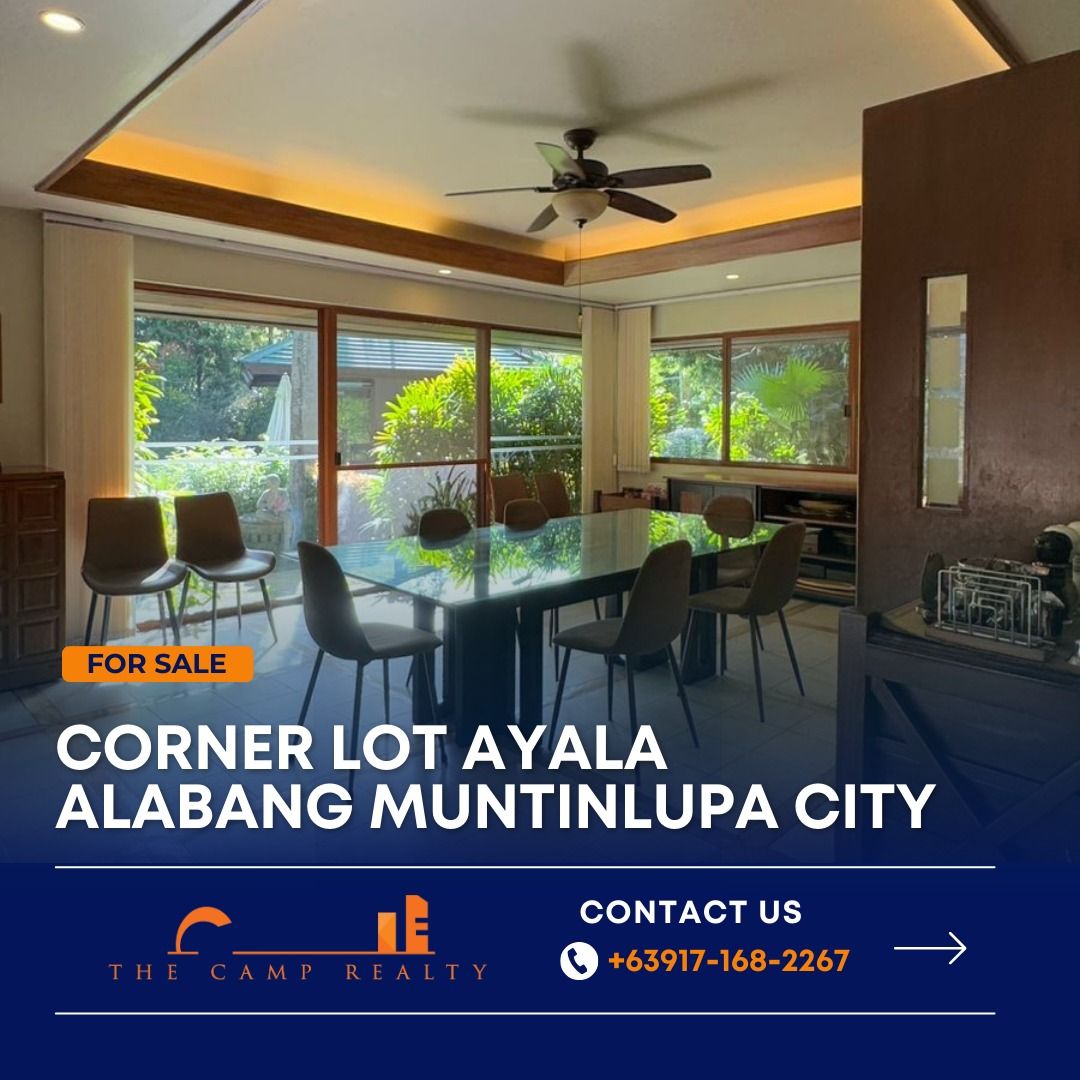 For Sale Corner Lot, Ayala Alabang, Muntinlupa City Filipino Home ...