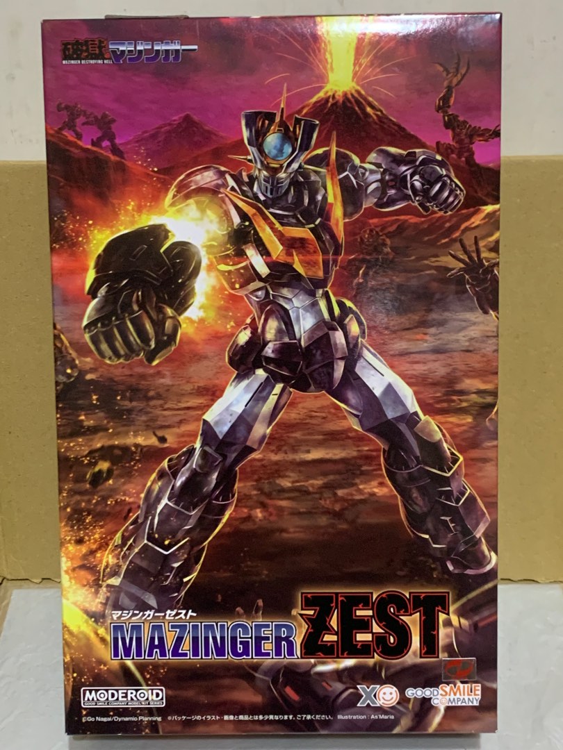 Good Smile 代理版 MODEROID 破獄的魔神 ZEST 無敵鐵金剛 組裝模型, 書籍、休閒與玩具, 玩具、公仔、桌遊在旋轉拍賣