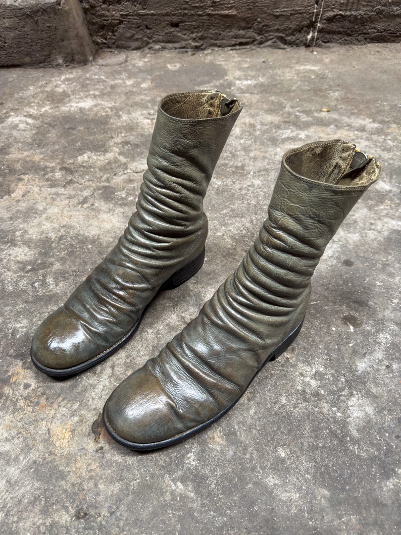 GUIDI 988 FULL GRAIN COWHIDE BACKZIP BOOTS, Men's Fashion, Footwear ...