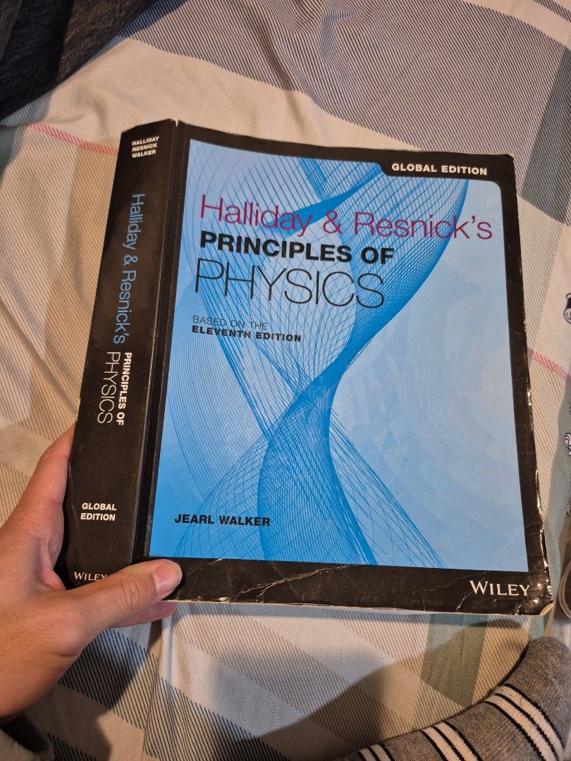 Halliday & Resnick's Principles of physics, 書籍、休閒與玩具, 書本及雜誌, 教科書、參考書在旋轉拍賣