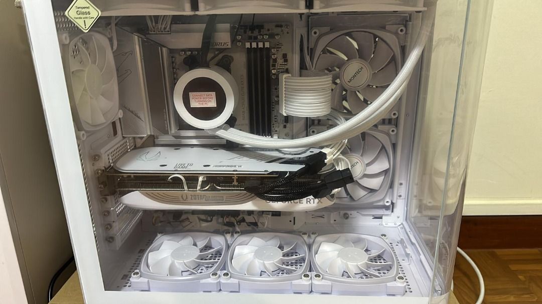 ULTRA HIGH END ALL WHITE PC | RTX 4080 SUPER | RYZEN 7800x3D, Computers ...