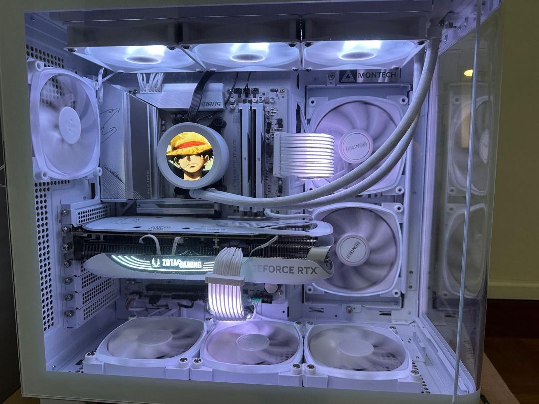 ULTRA HIGH END ALL WHITE PC | RTX 4080 SUPER | RYZEN 7800x3D, Computers ...