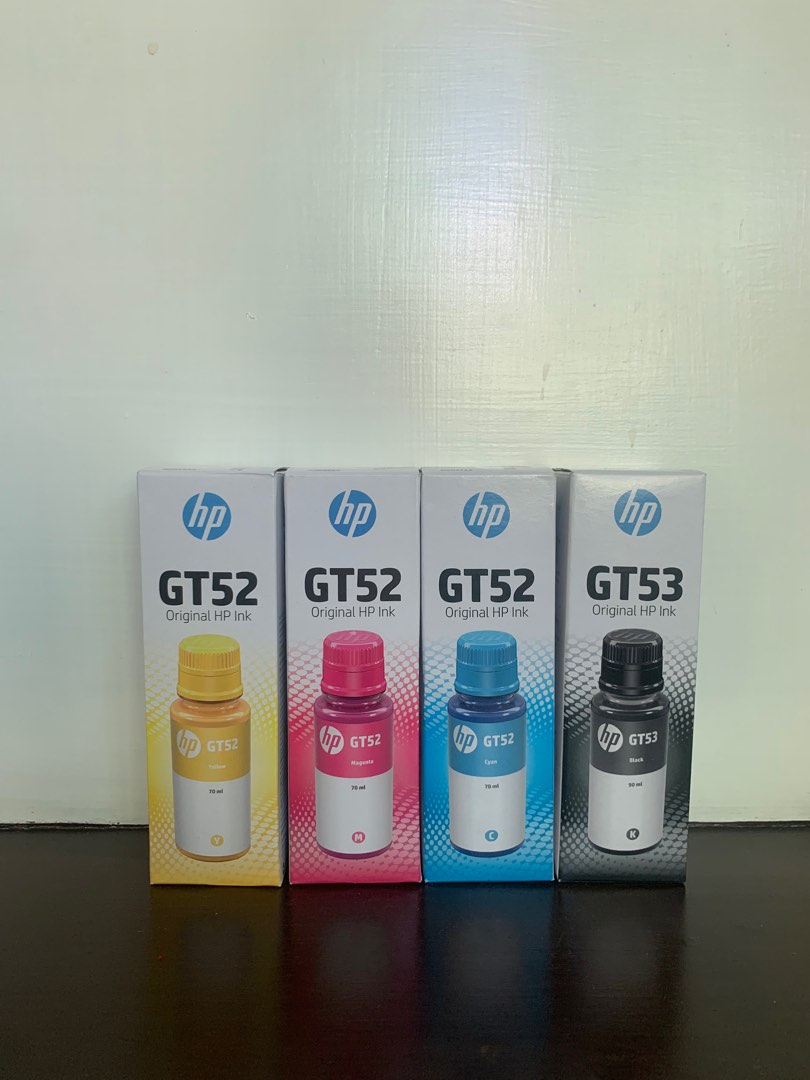 HP GT53 GT52 Original Ink Bundle, Computers & Tech, Printers, Scanners ...