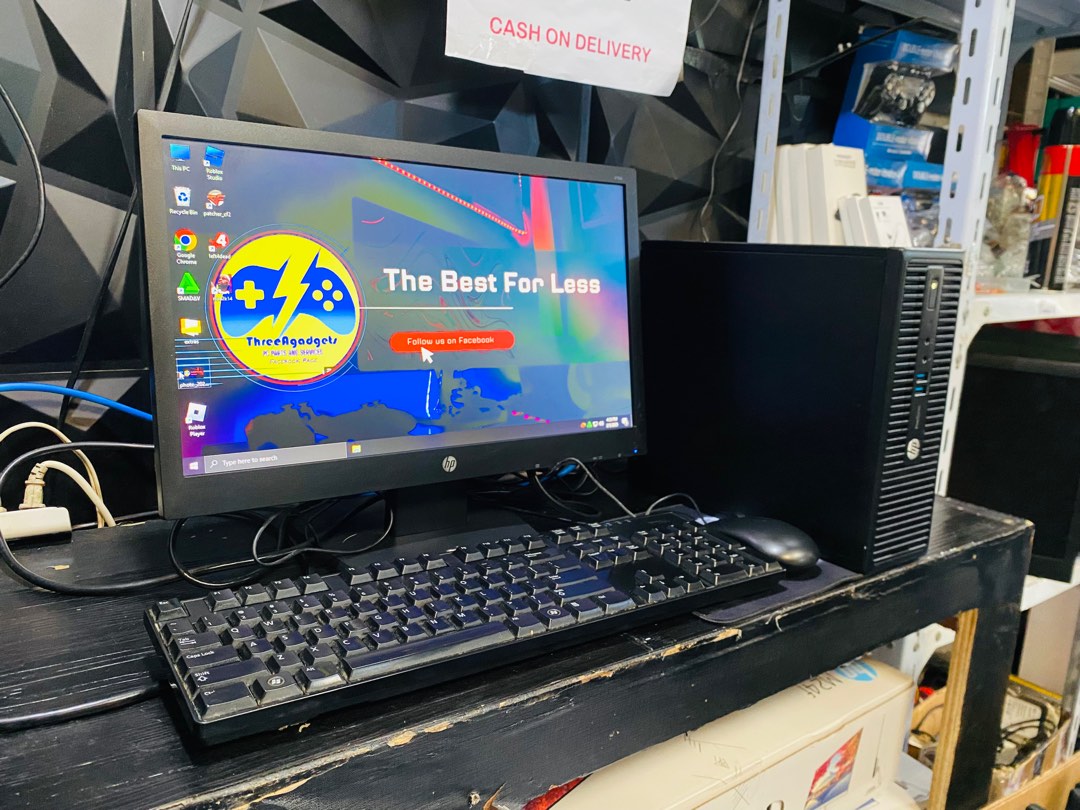 HP Prodesk i5 6th Gen. Computer Set Used with Shop Warranty, Computers ...